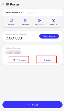 How do I make a withdrawal or transfer commission on the VT Markets App? – VT Markets Help Centre